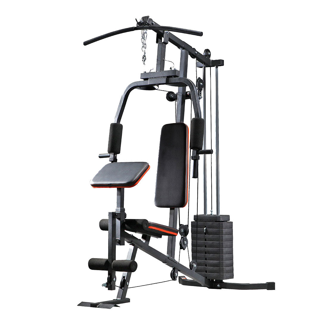 Home Gym with Preacher Pad – Multi‑Station Home Gym – Direct Fitness Gear
