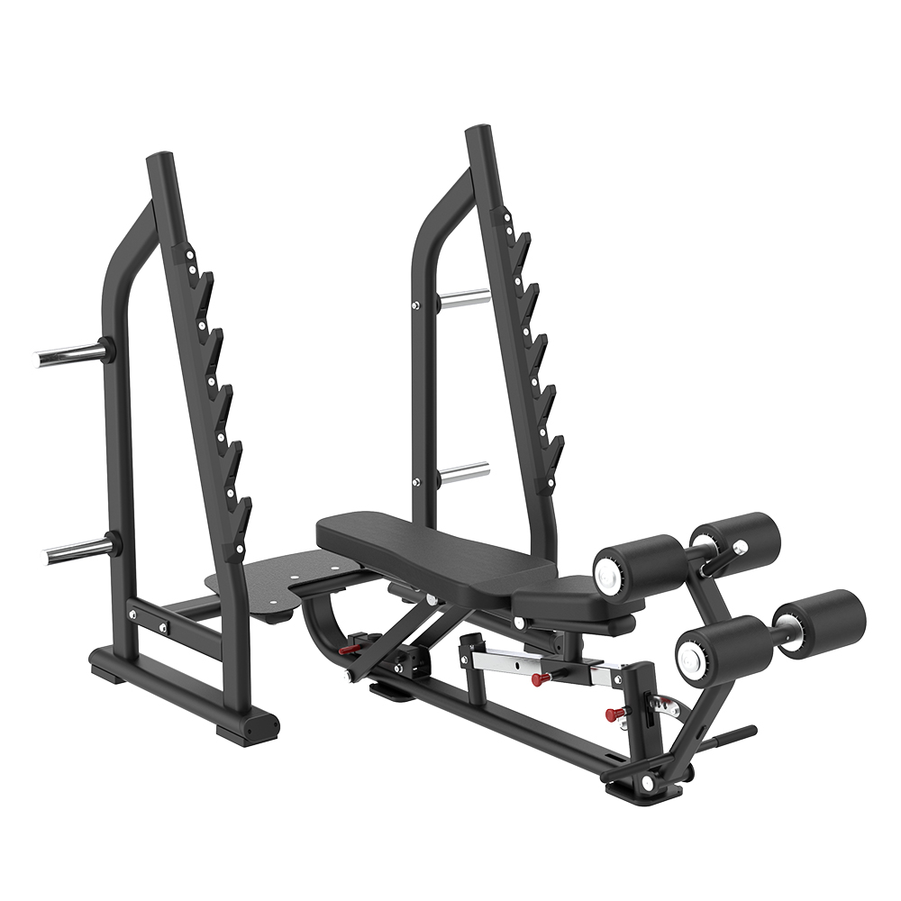 Insight Decline Olympic Bench Machine | Lower Chest Training Equipment ...